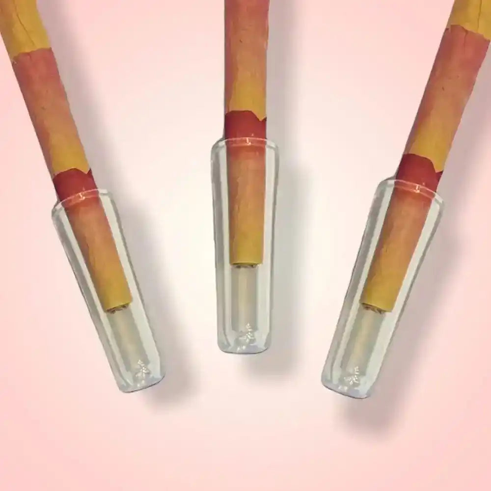 CaliGreenGold - Glass Tip Mouthpieces [Pack of 3]